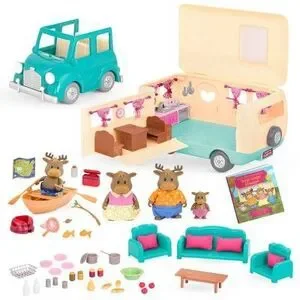 Li'l Woodzeez | Toys | Lil Woodzeez Animal Figurines And Toy Cars Happy ...